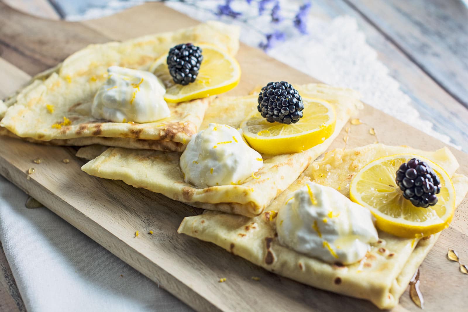 Basic Parisian Crepes - Little Figgy Food