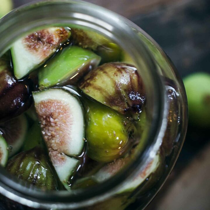 Fig Infused Vodka for a Fruity Vodka Drink - Little Figgy Food