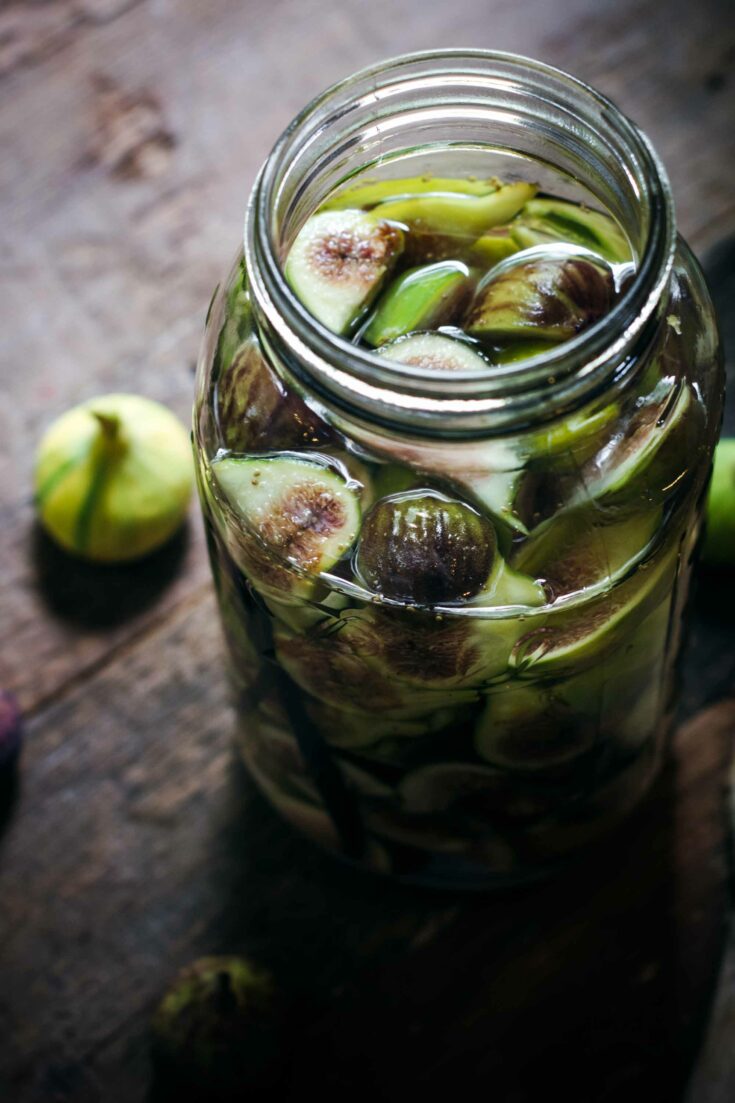 Fig Infused Vodka for a Fruity Vodka Drink