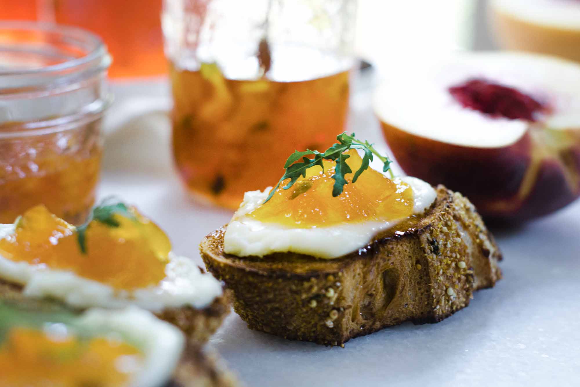 Small Batch Pepper Peach Jam Recipe