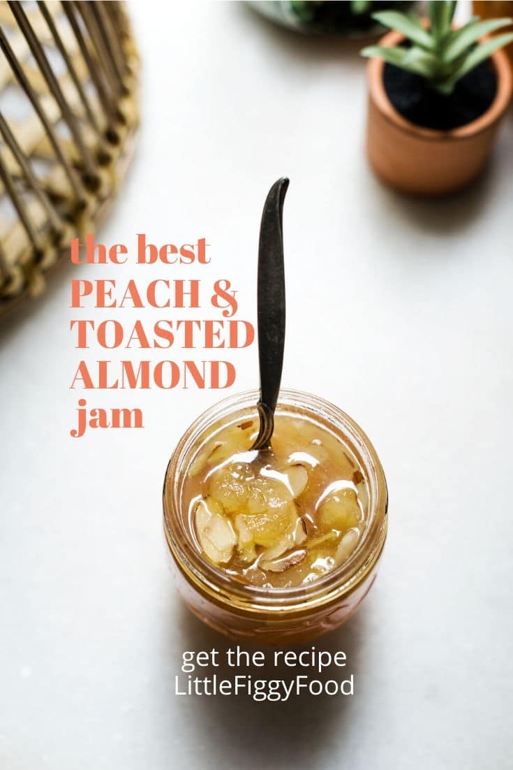 Preserves: Peach and Toasted Almond Jam Recipe